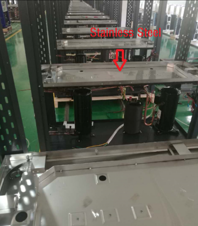 10.8kW air source heat pump, side-discharge fan